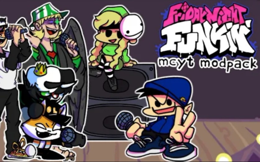 Friday Night Funkin模组-Dream SMP_哔哩哔哩_bilibili