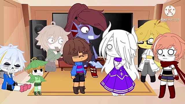 Undertale react to Dreamtale (Gacha club)_哔哩哔哩_bilibili