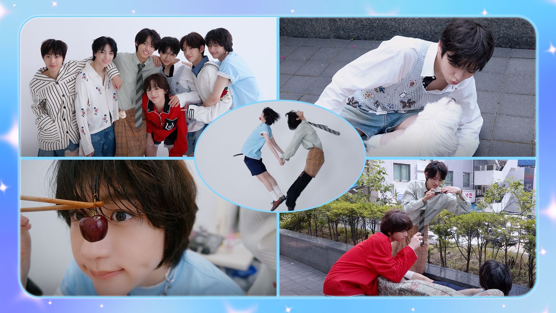 [abcDID] 拍摄现场最萌新IDID oᴗOಣ | IDID × ESQUIRE 杂志幕后花絮-IDID_starship-IDID ...