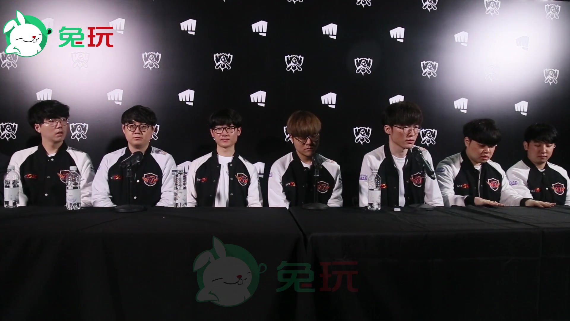 SKT赛后群访，Mata：能在SKT的比赛中选出SSW锤石皮肤还蛮有趣的，上场是教练组的决定_哔哩哔哩_bilibili