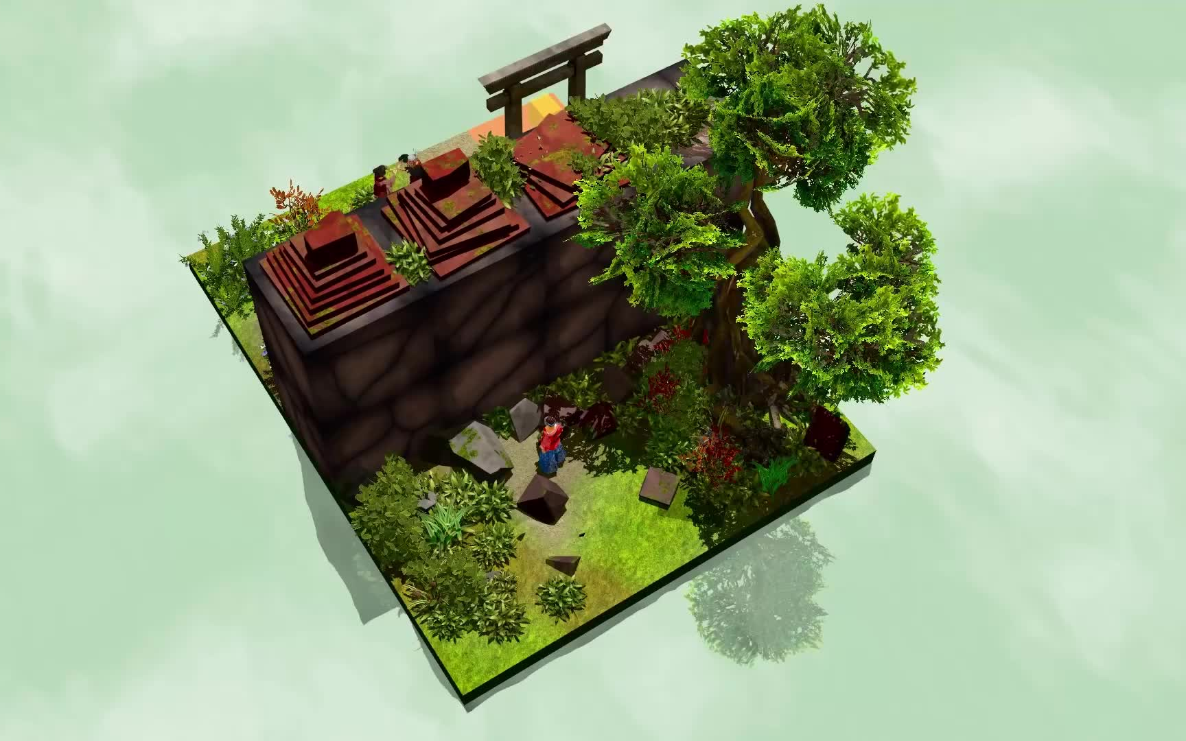 【高智商请入】一款四维空间4D 平台解谜游戏 Miegakure #创作新秀奖#_哔哩哔哩_bilibili