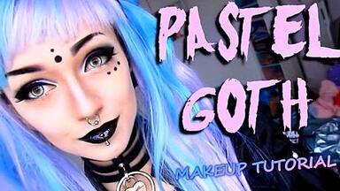 Pastel Goth Makeup Tutorial