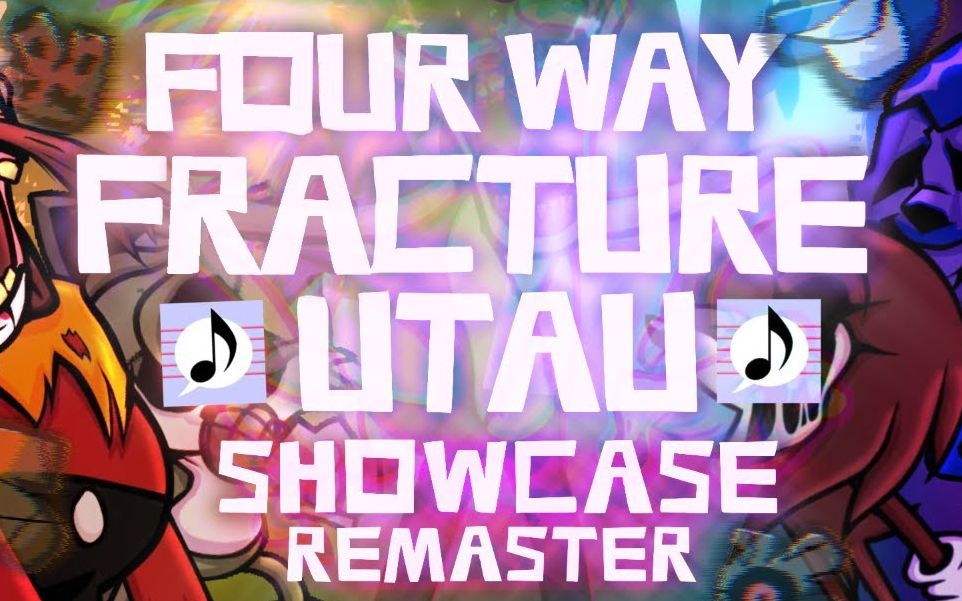 四向骨折但是是UTAU调音+光影【萌福/FNF】Four Way Fracture [ Remaster ] - FNF ( UTAU ...