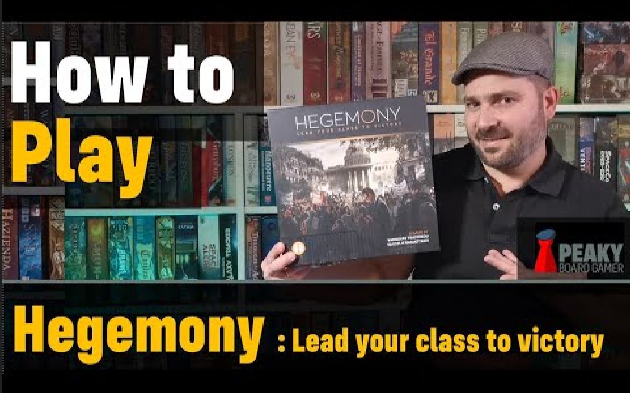 【153桌游】领国者：阶级霸权之路 Hegemony: Lead Your Class to Victory（开箱）