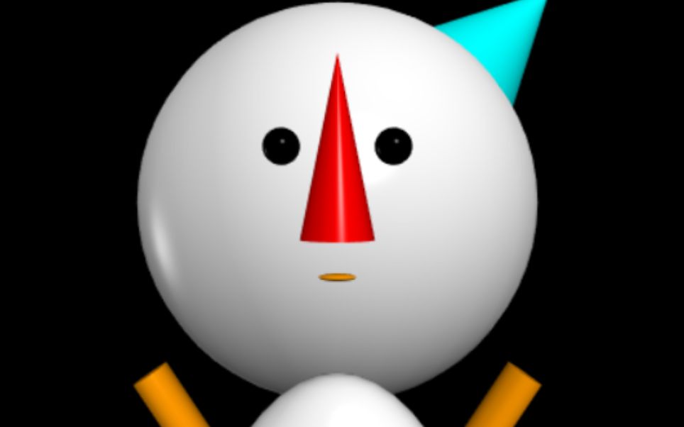 VPython 3D物理可视化(2)几何物体的构建_哔哩哔哩_bilibili