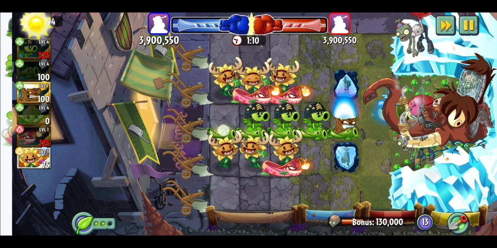 【pvz2】竞技场 单点爆破_手机游戏热门视频