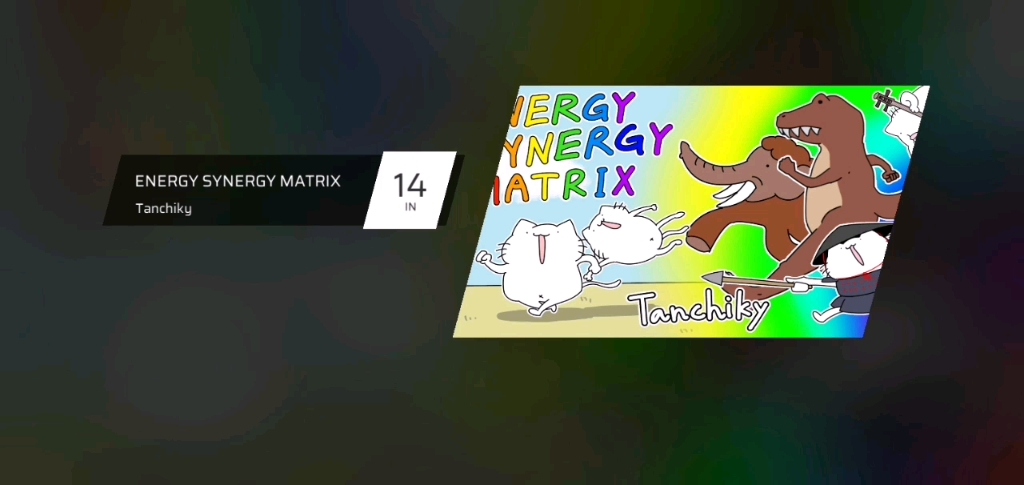 ENERGY SYNERGY MATRIX IN14 FC_哔哩哔哩bilibili