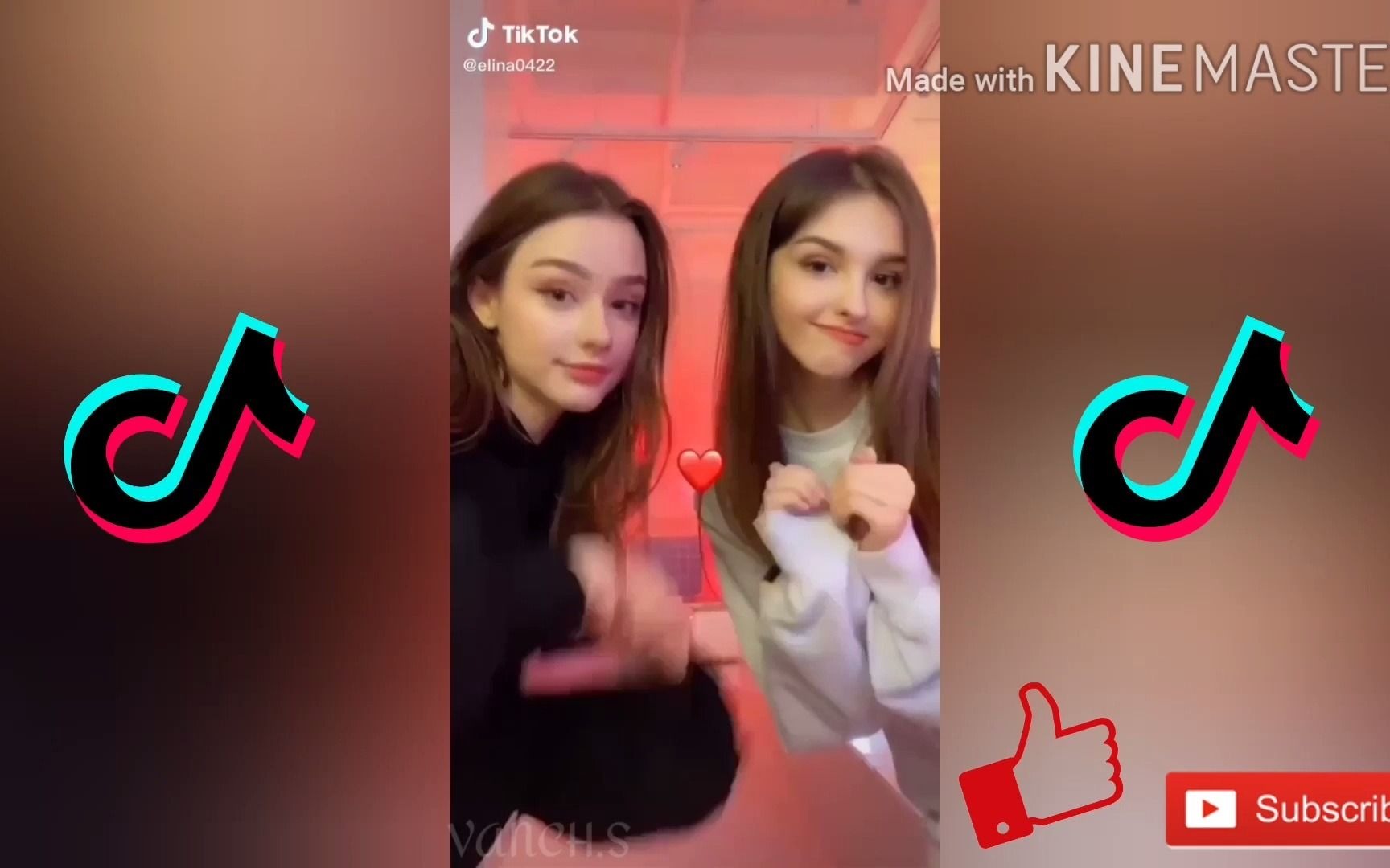 Elina Karimova &Sasha Song_ TikTok Korea&ins