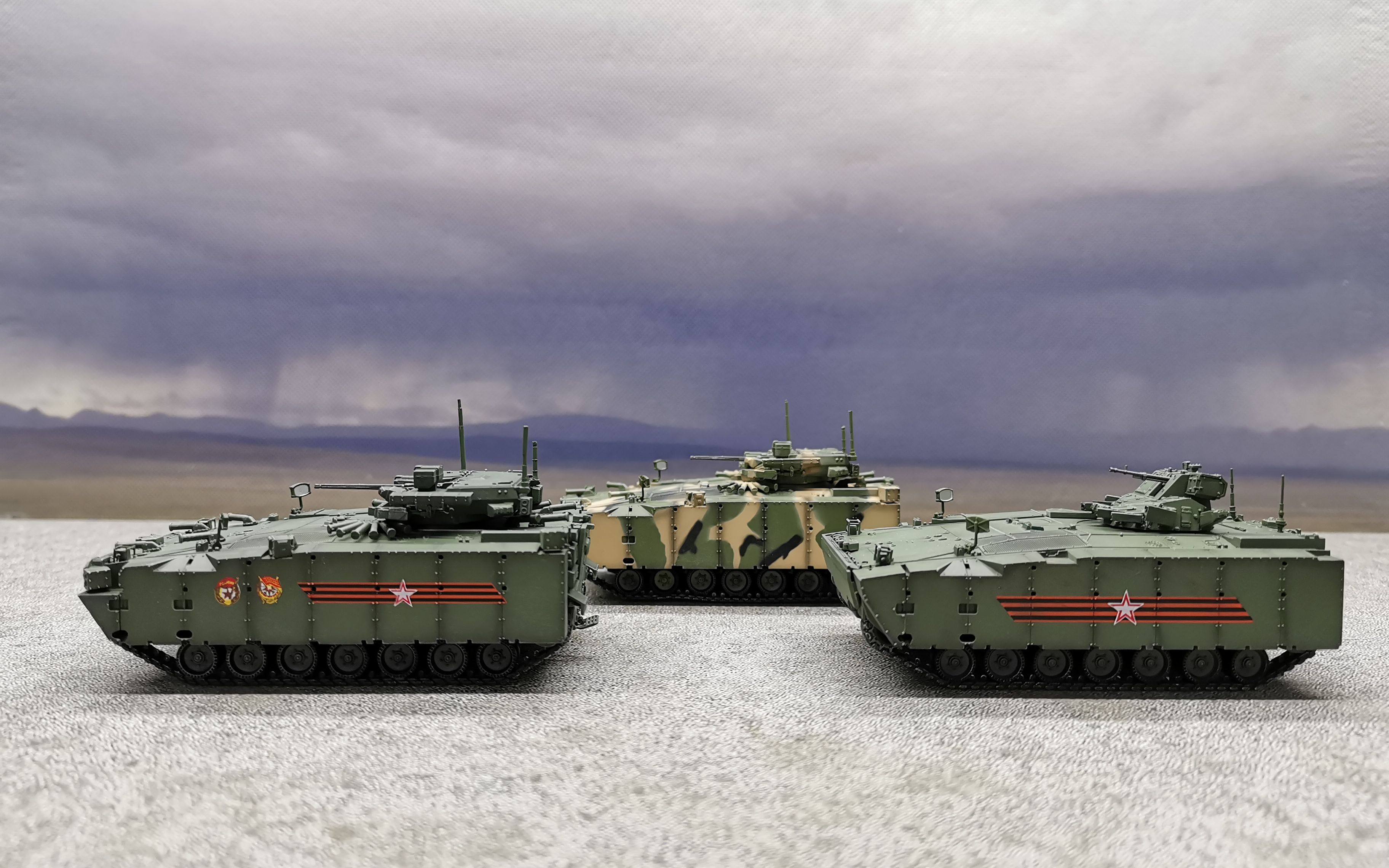 模玩分享-成品坦克第4期 Panzerkampf Kurganets-25 IFV 库尔干人 1:72 坦克模型 评测_哔哩哔哩_bilibili