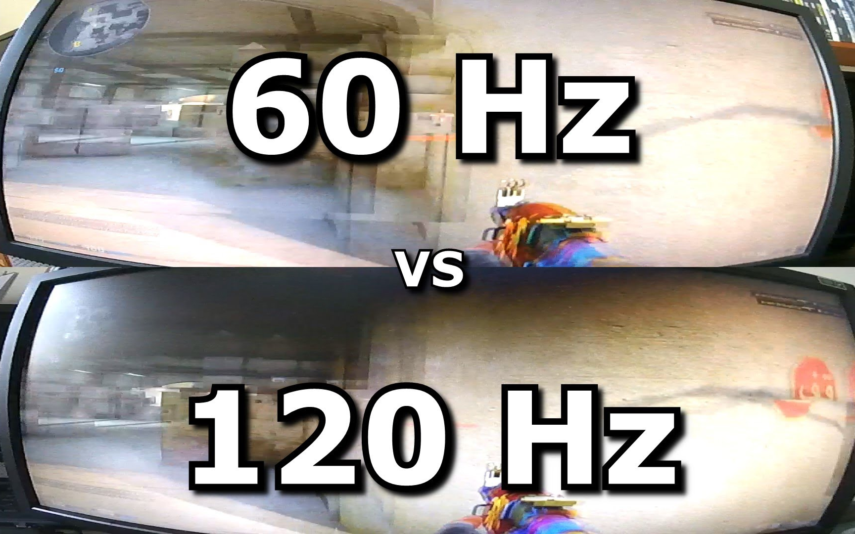 60HZ的屏幕与120HZ的屏幕到底有多大差异_哔哩哔哩_bilibili