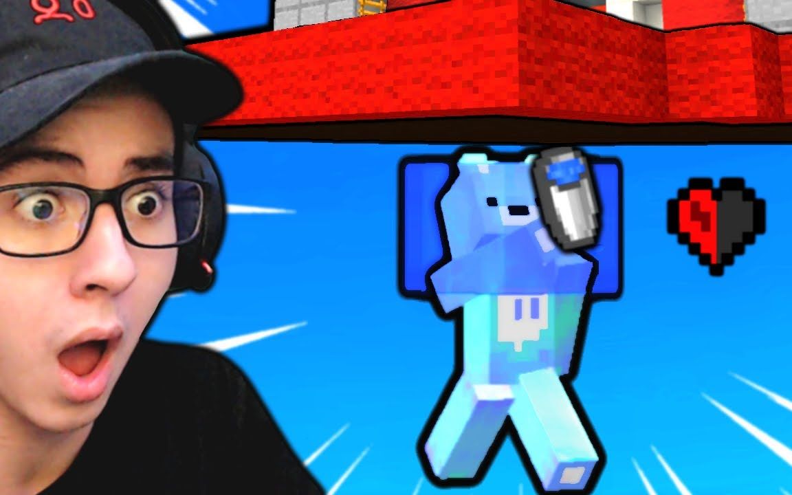 [Wallibear]我在Minecraft Bedwars中创造了一个不可能的自救方式._我的世界