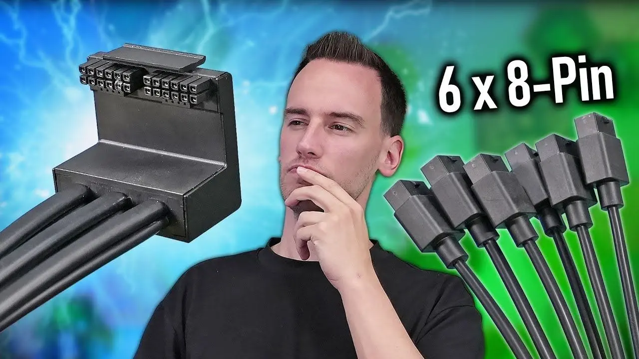 【4K】英伟达的秘密双 12VHPWR 适配器 | 作者：der8auer | 机翻中文_哔哩哔哩_bilibili