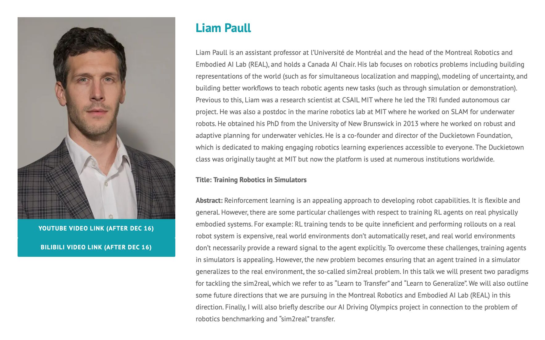 12/16 ARL Seminar Liam Paull_哔哩哔哩_bilibili