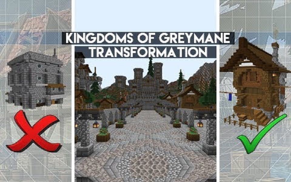 【Jeracraft】在1.14版本改造一个王国地图！_哔哩哔哩_bilibili