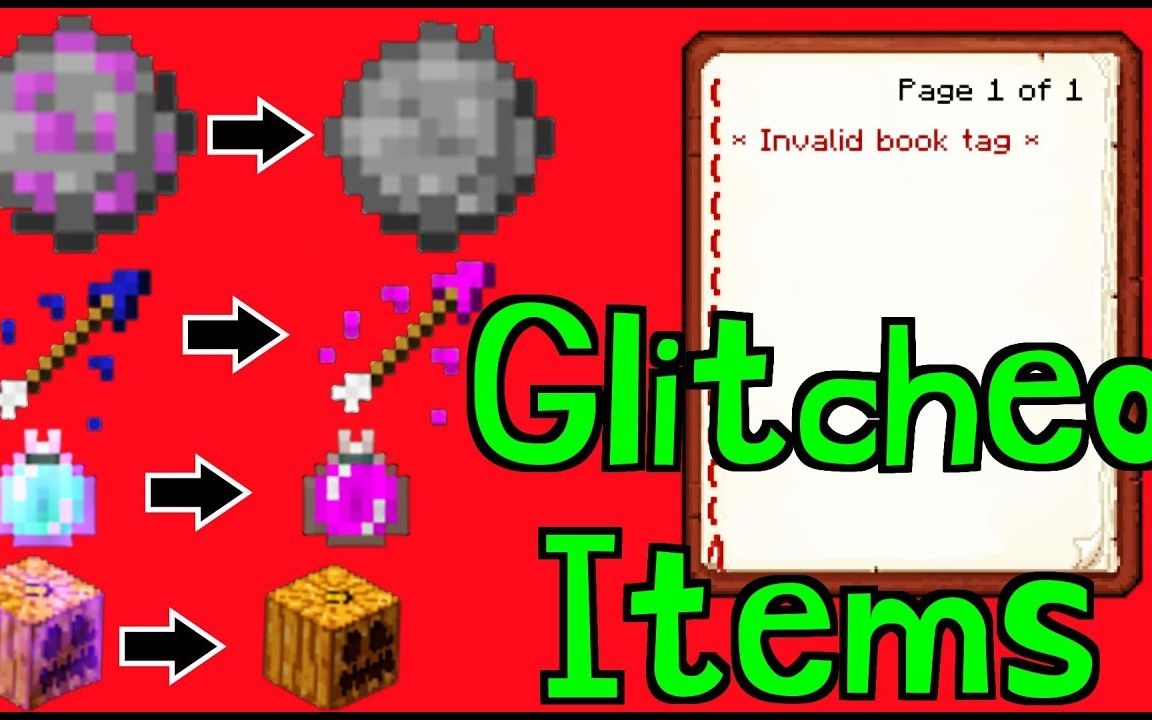 【MC】生存bug物品（NBT移除器）1.12-1.13+【Rays Works】_哔哩哔哩_bilibili