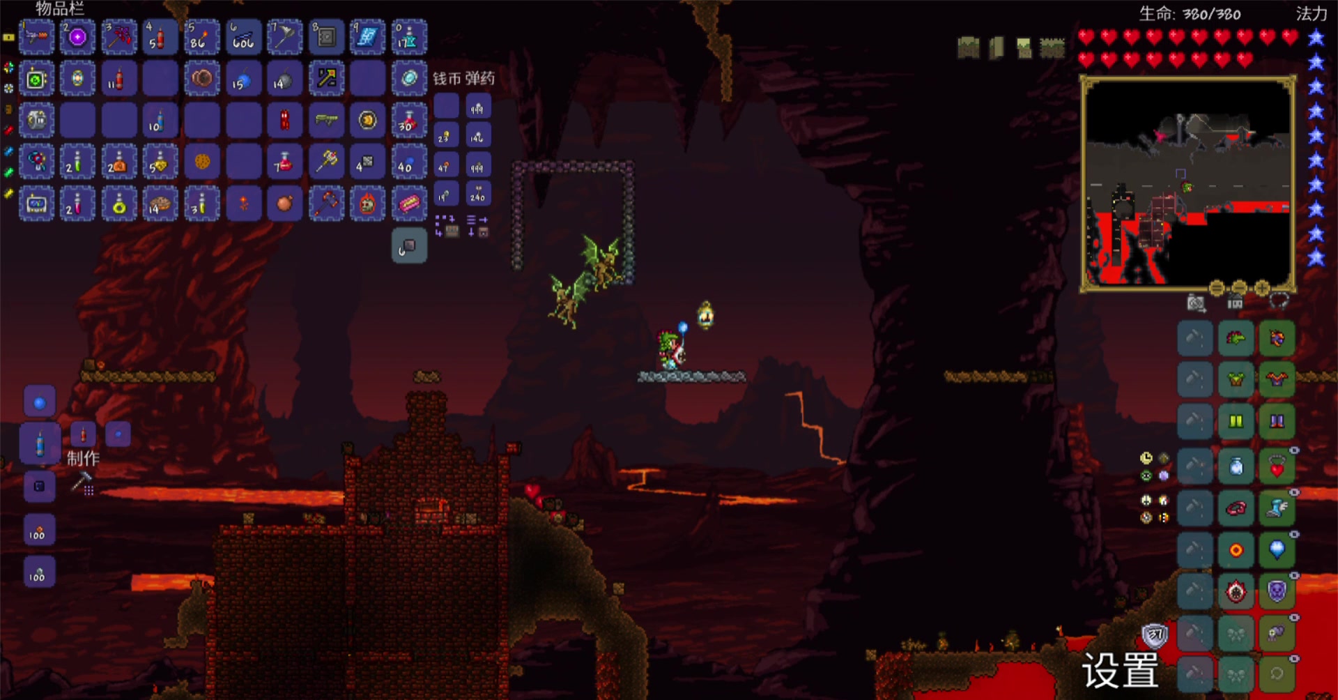 【泰拉瑞亚】AFKPETS第四期.用ningishu的方法（炸药大法）打肉山可行吗？_哔哩哔哩_bilibili