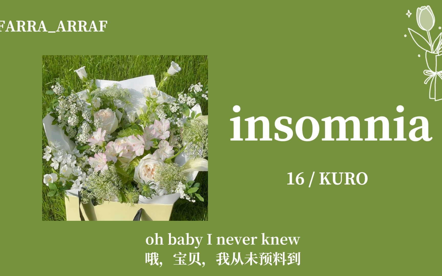 “是INFJ会听的歌曲”《insomnia》-Farra_arraF-Farra_arraF-哔哩哔哩视频