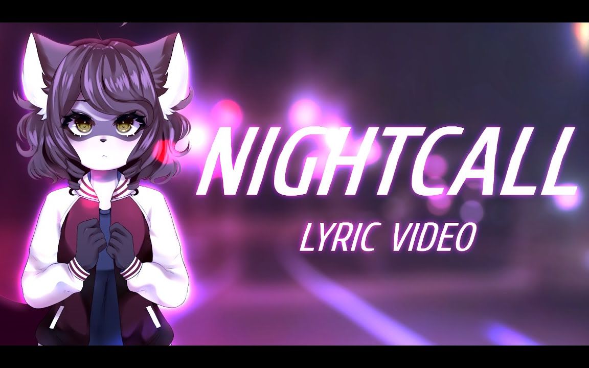 【chinjireta】nightcall | lyric video [COVER]_哔哩哔哩_bilibili