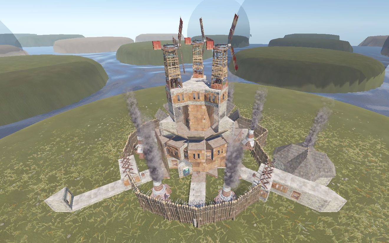 RUST 1x2终极盗圣房 3封死设计_哔哩哔哩_bilibili