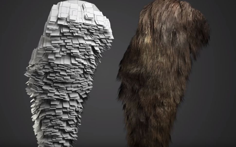 LOWPOLY FUR TUTORIAL (3DS MAX, ORNATRIX)_哔哩哔哩 (゜-゜)つロ 干杯~-bilibili