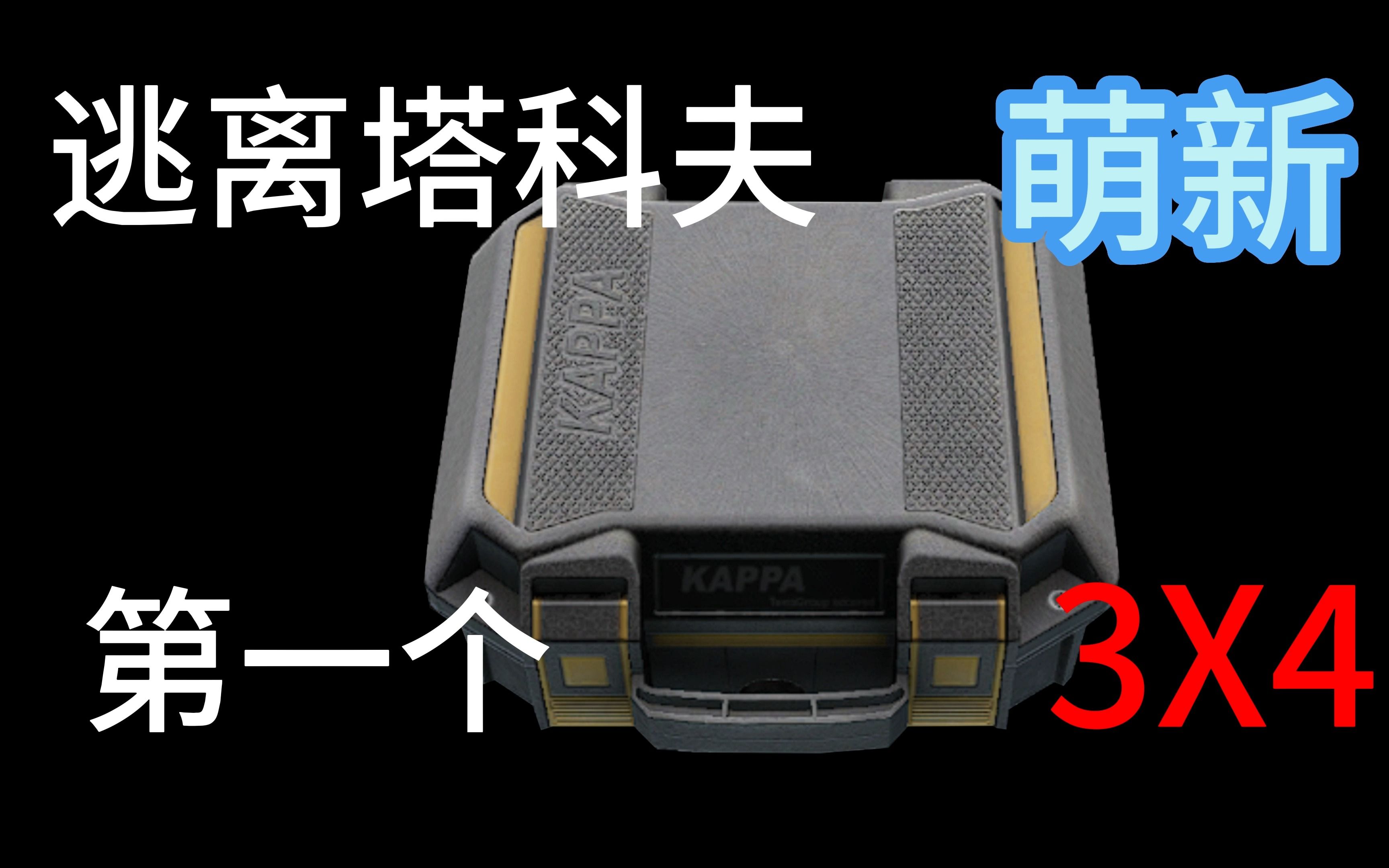 逃离塔科夫萌新第一个3X4(3*4)-沧海FPS-沧海FPS-哔哩哔哩视频