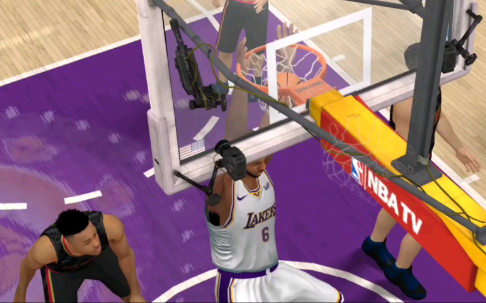 nba2k湖人vs老鹰_哔哩哔哩bilibili