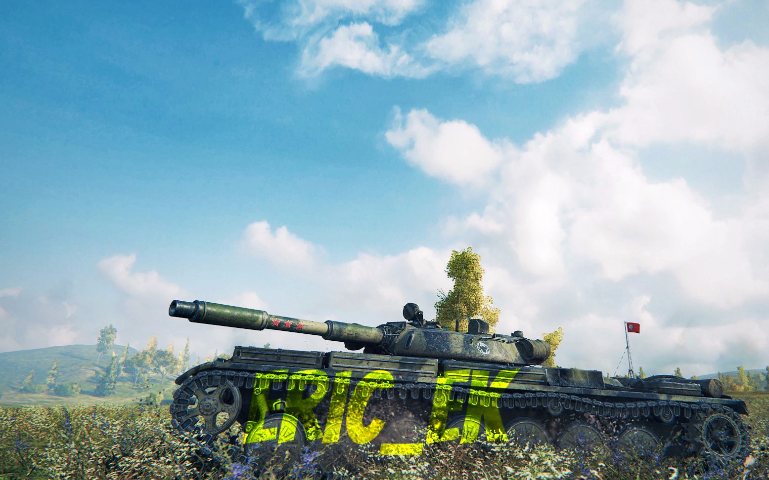 【坦克世界】小情怀T100LT 点打13632_哔哩哔哩_bilibili