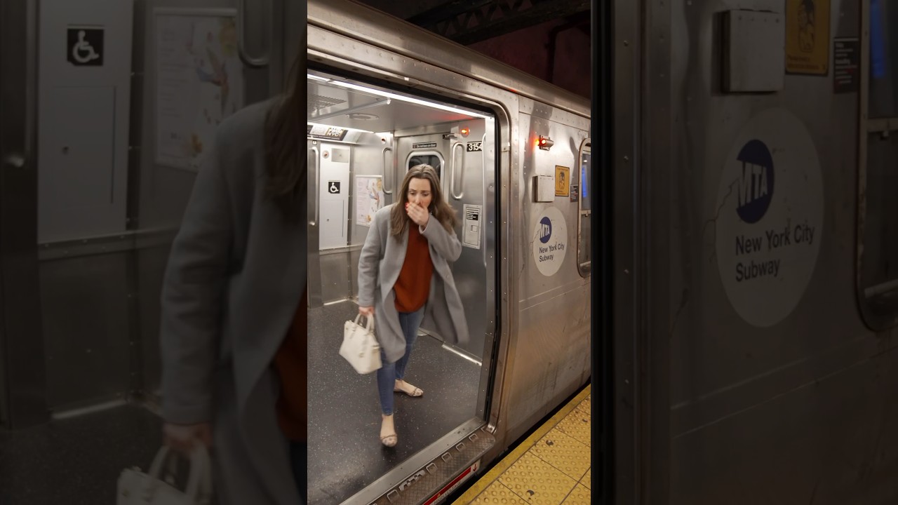 纽约的地铁是世界上最好的！😂😂 | Sarah Funk-油管精選頻道-油管精選頻道-哔哩哔哩视频