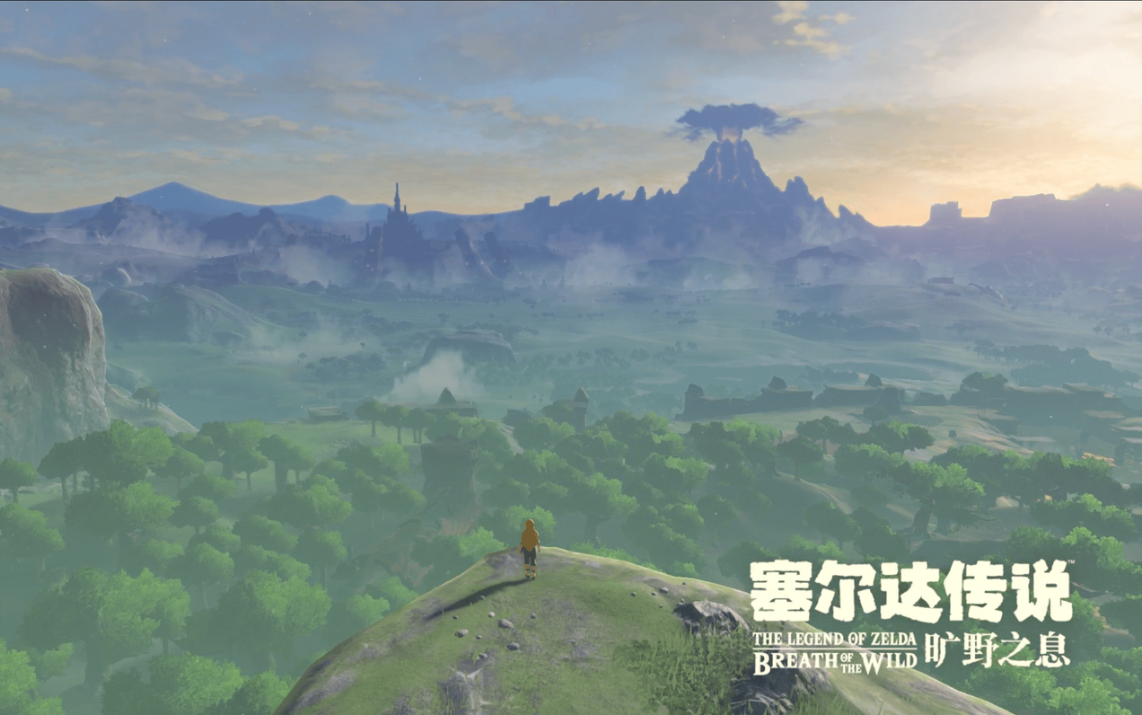 【塞尔达旷野之息】全流程攻略，主线+神庙+呀哈哈+地图100%全收集 - 哔哩哔哩
