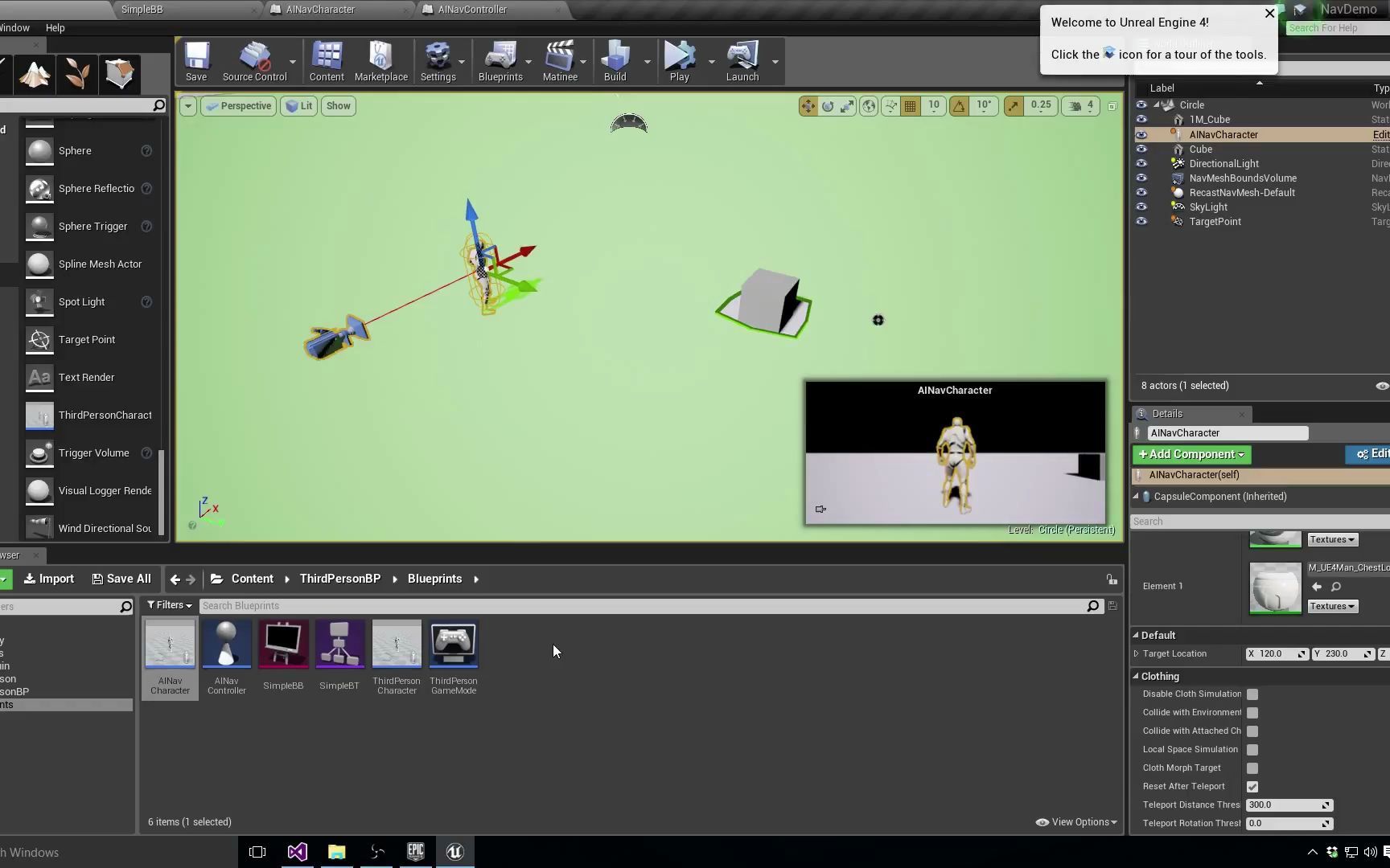 Unreal Engine Crowd Tutorial Part 2-4_哔哩哔哩_bilibili
