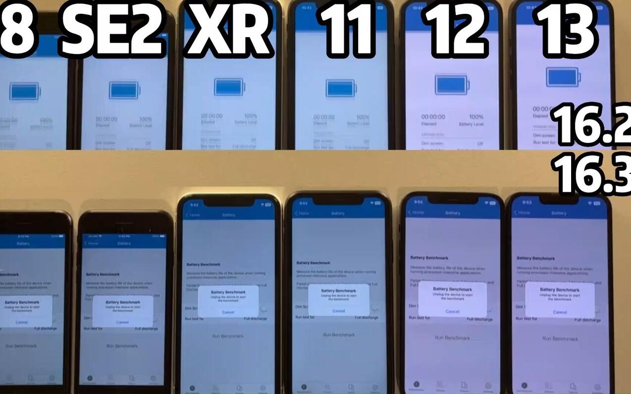 iOS16.3续航测试对比iOS16.2 - 哔哩哔哩