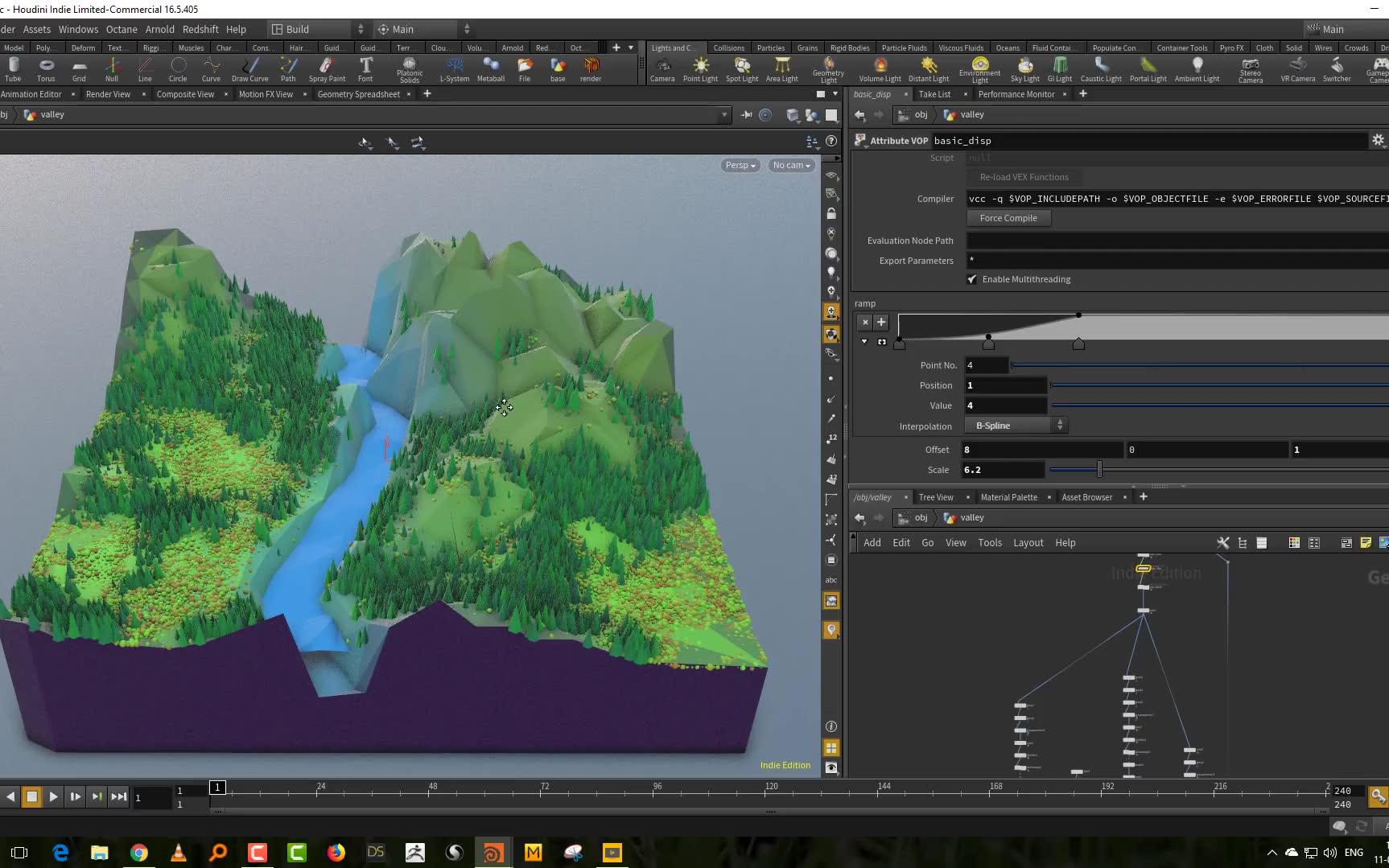 Houdini Projects - 程序化山川建模教程_哔哩哔哩_bilibili