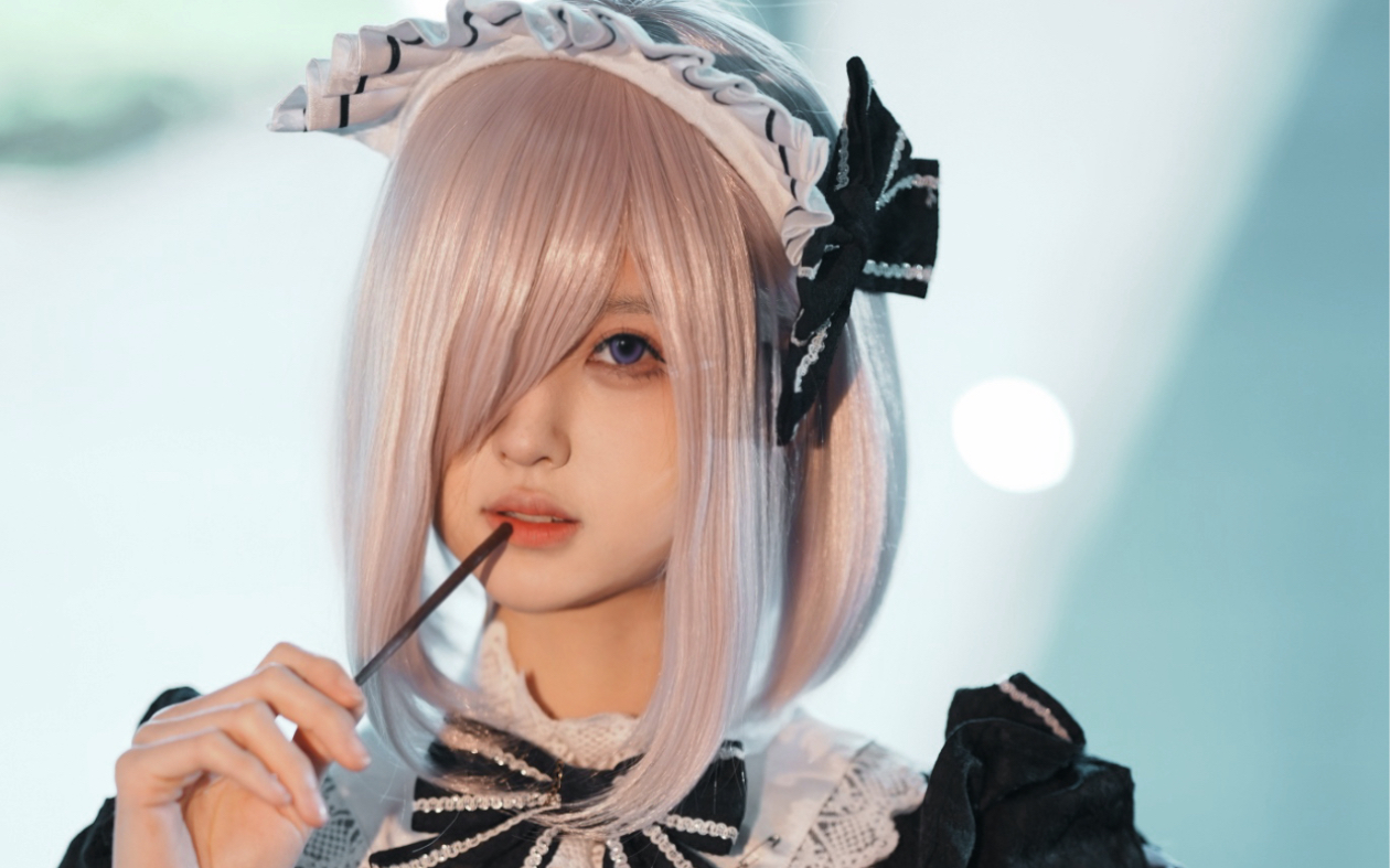 在漫展cos的玛修～-阿澈Acey-阿澈Acey-哔哩哔哩视频