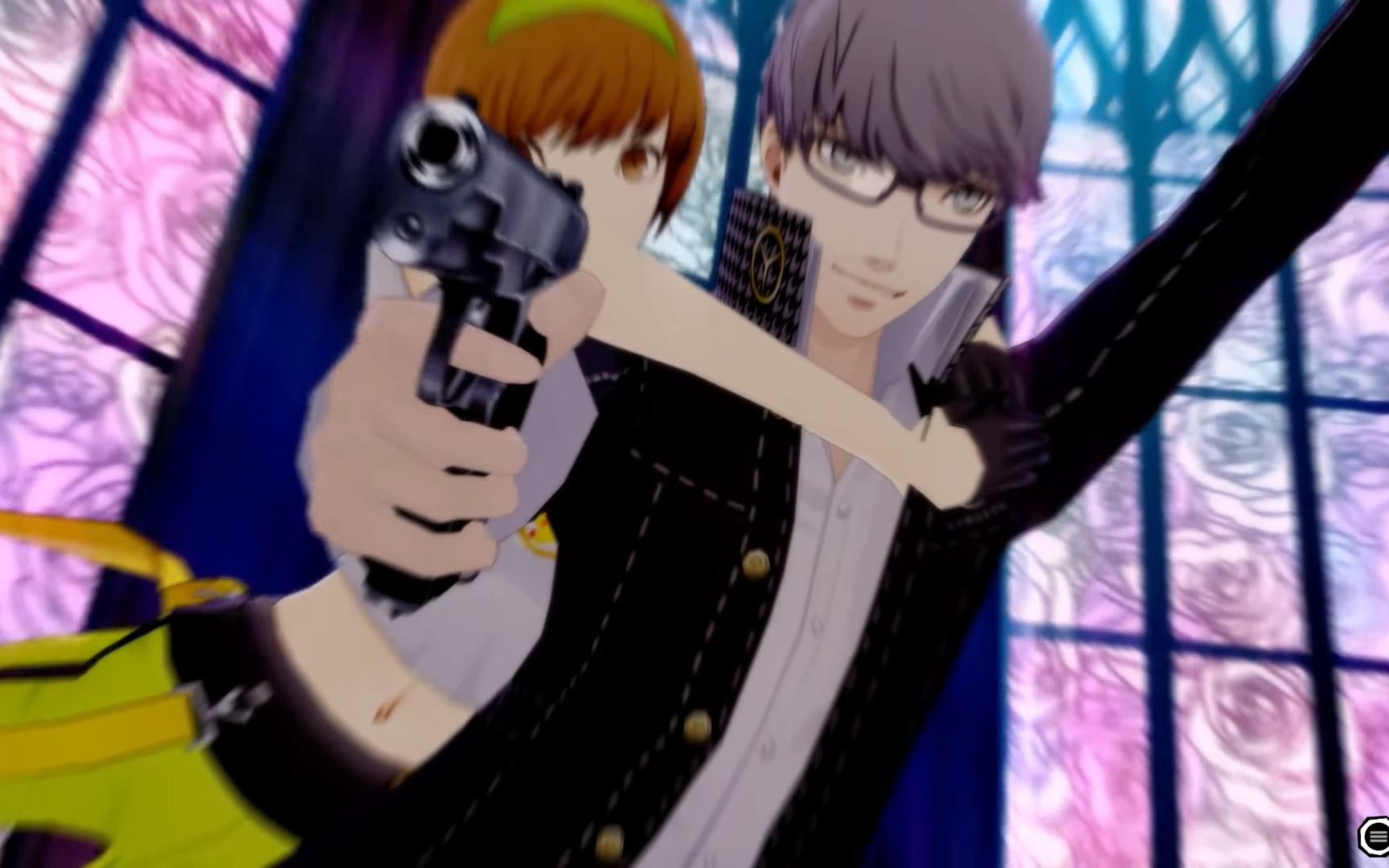 【P5R mod】顺平和风花（？）的showtime