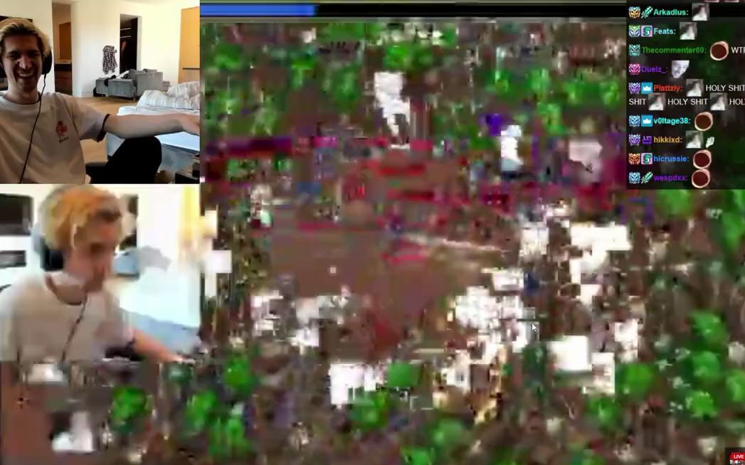 xQc看自己1080P高清像素点_哔哩哔哩_bilibili