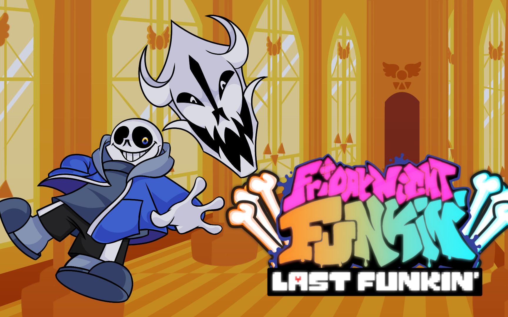 【FNF】优质mod LAST FUNKIN DEMO(最后的呼吸 X FNF)全流程_哔哩哔哩bilibili