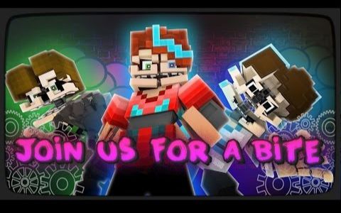 [Supah.exe][Minecraft][FNAF]加入我们的撕咬！_哔哩哔哩_bilibili