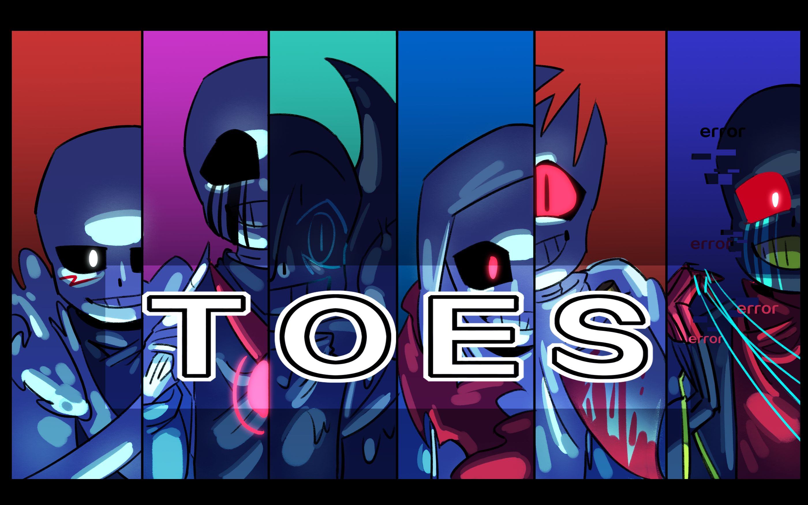 【undertale 邪骨团】TOES_哔哩哔哩 (゜-゜)つロ 干杯~-bilibili