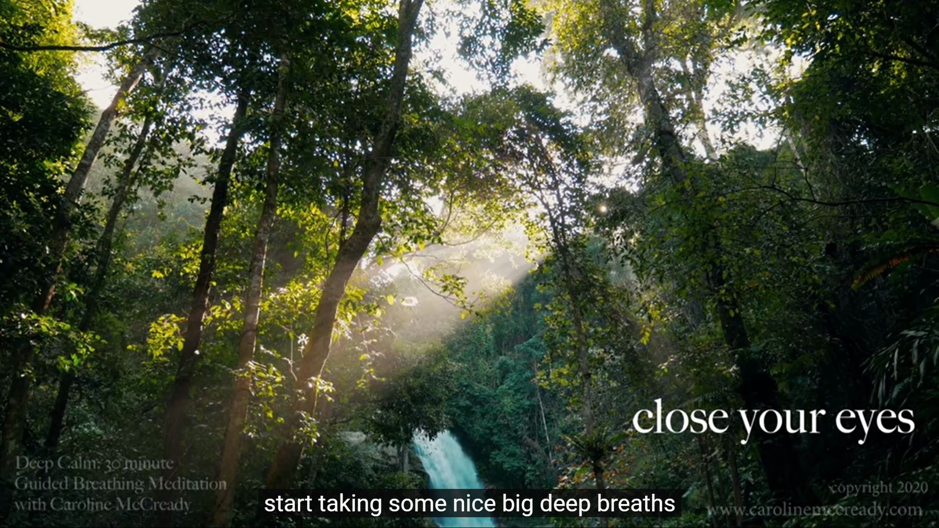 【英文冥想】Caroline McCready recommanded by Lucy Bella Earl_哔哩哔哩_bilibili