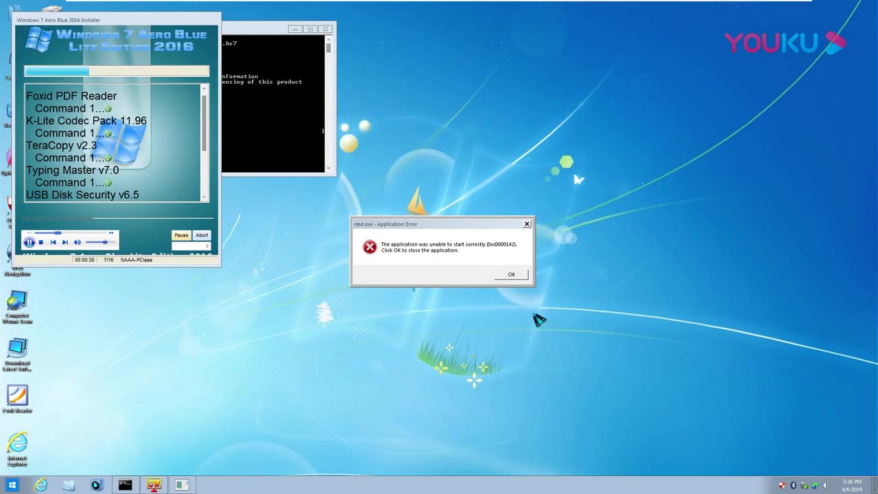 Windows 7 Aero Blue Lite Edition 2016 v2.0 (x86)关机_超清-26-559_哔哩哔哩_bilibili