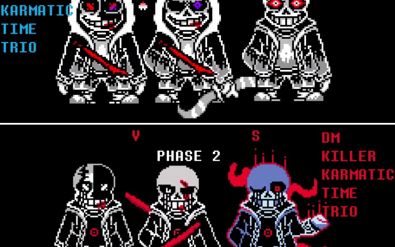 ZF!DUST!karmatic time trio VS DM!killer karmatic time trio phase2_哔哩哔哩 ...