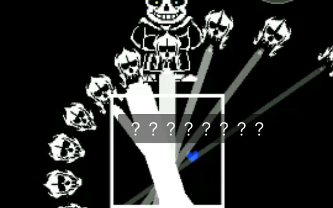 bug！sans最难回合通关（简单和普通，简介有地址）_哔哩哔哩_bilibili