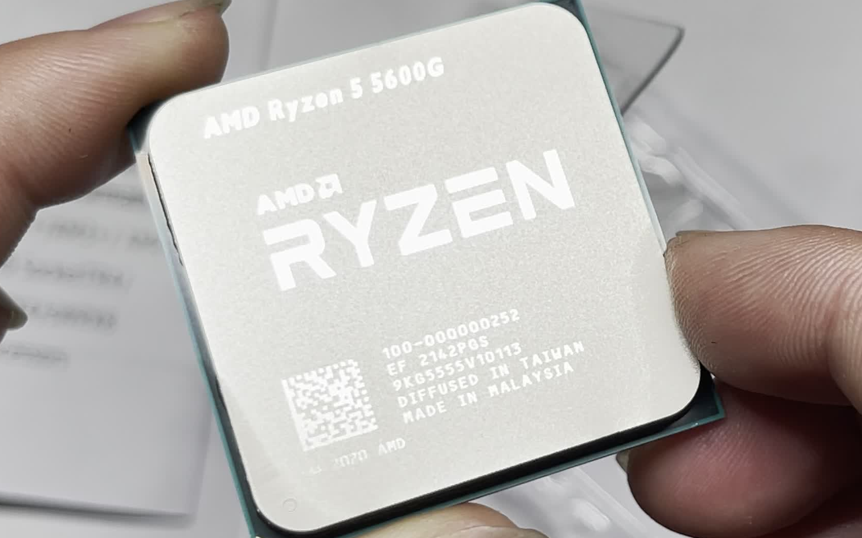 【开箱】AMD 锐龙5 5600G处理器(r5)7nm 搭载Radeon Vega Graphic 6核12线程 3.9GHz 65W AM4 ...