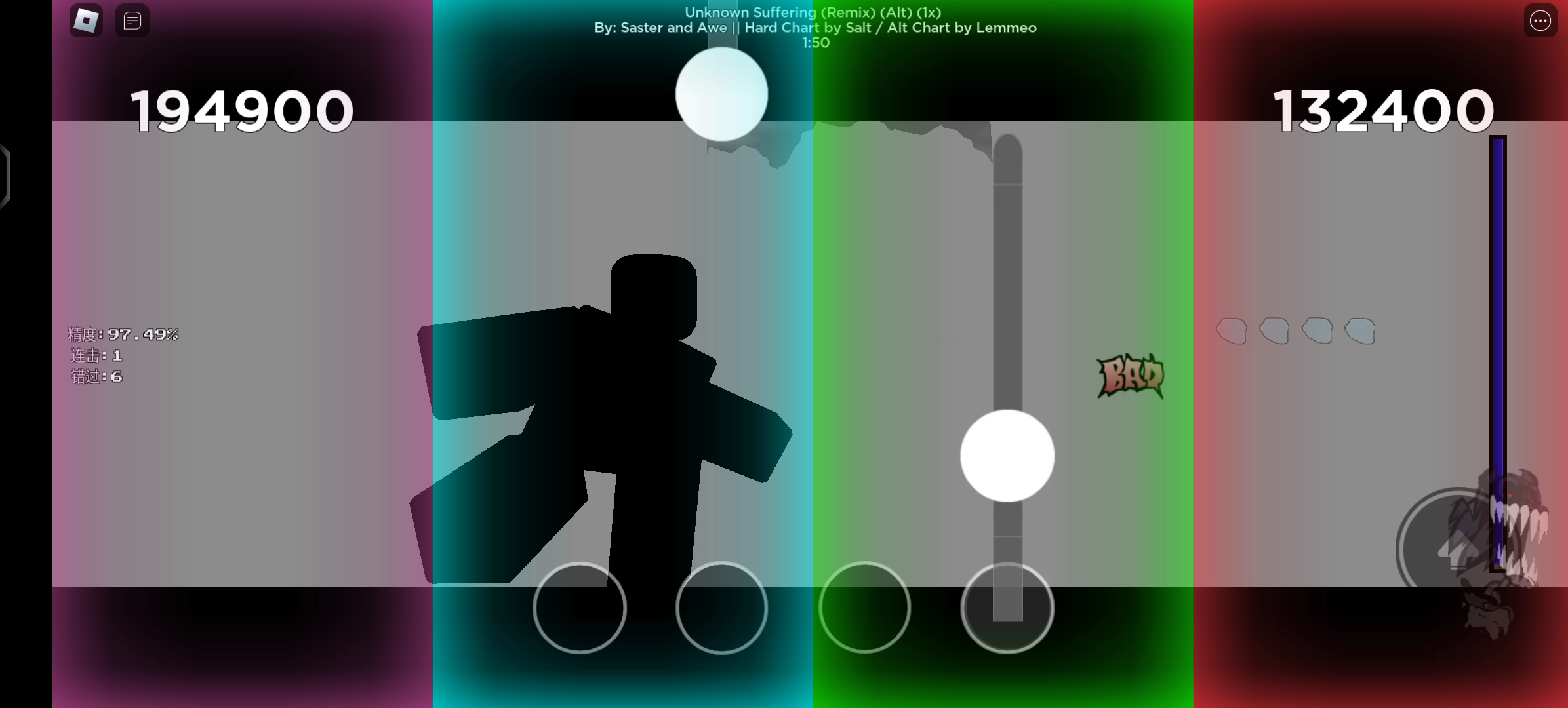 【Roblox FNB】FNB超强还原！超燃神曲unknown suffering v3 演示（光流补帧）