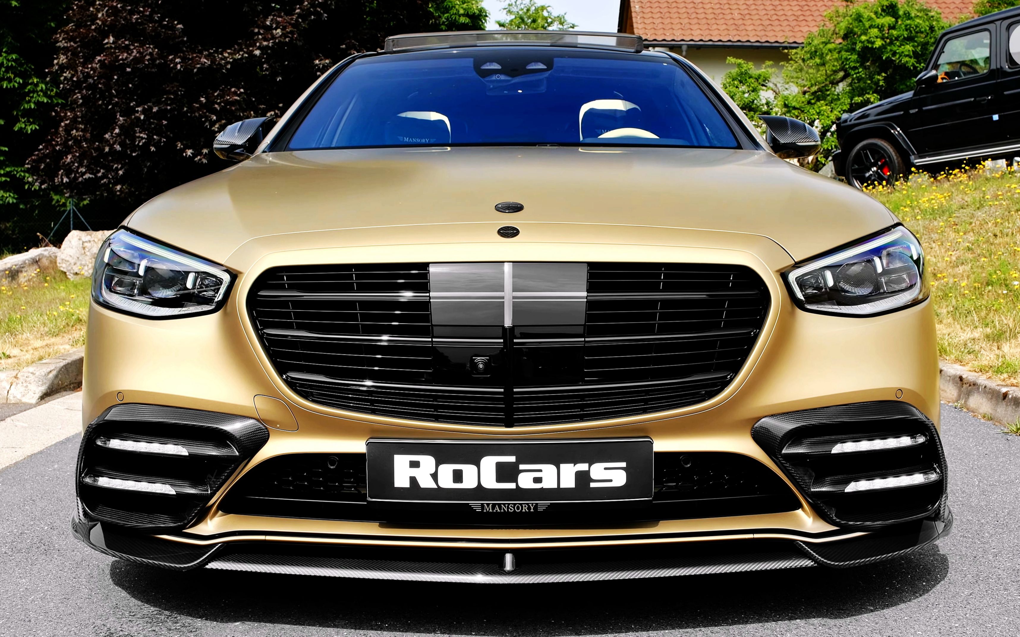【4K | 观赏】梅赛德斯-奔驰 S580 Manufaktur 定制版 | Kalahari Gold Magno | MANSORY ...