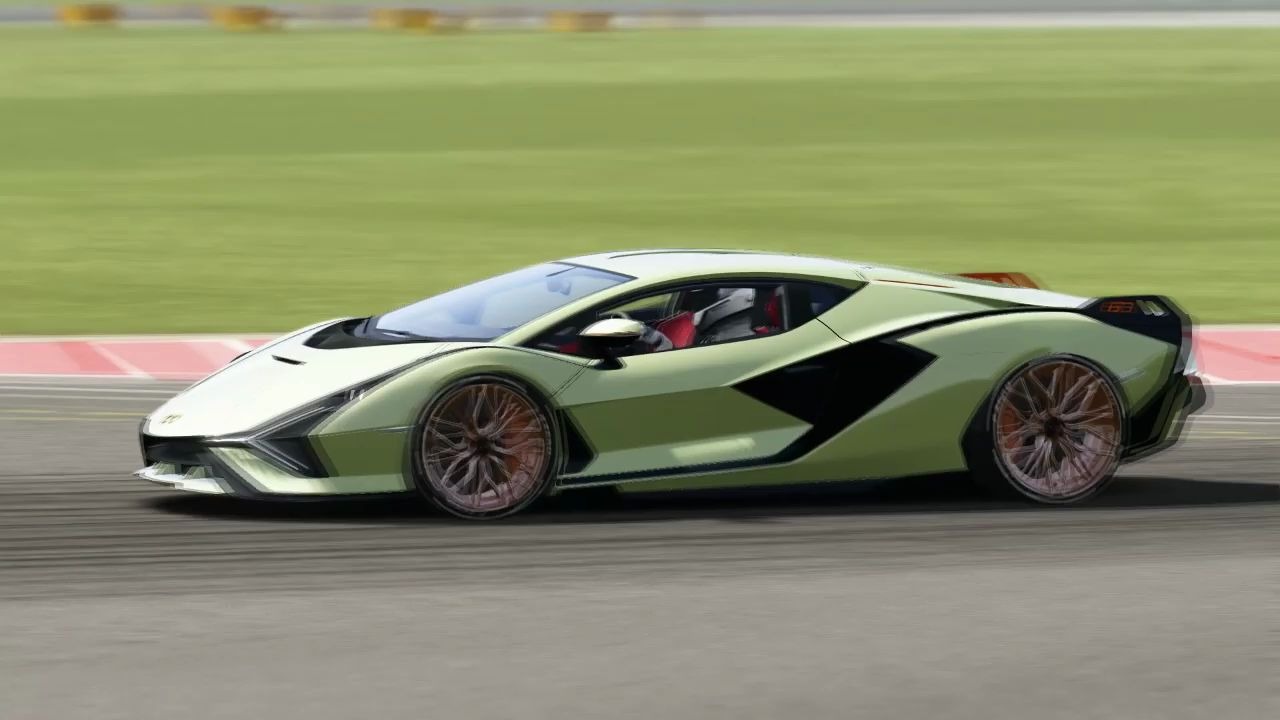 Lamborghini Sian FKP 37 at Top Gear_哔哩哔哩 (゜-゜)つロ 干杯~-bilibili