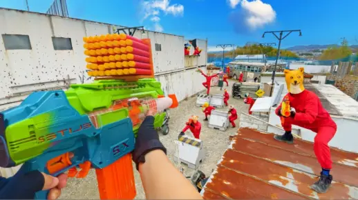 [4k中英双字] Nerf War - Nerf战争 | 游乐园之战 116 CombatReady 爱之(Nerf 第一人称射击游戏） by KAMIWAZA_哔哩哔哩bilibili_第一人称