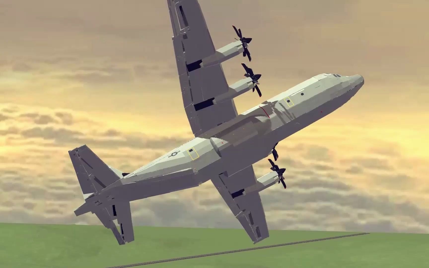 紧急降落#33 - Besiege - Big Mathis_哔哩哔哩_bilibili