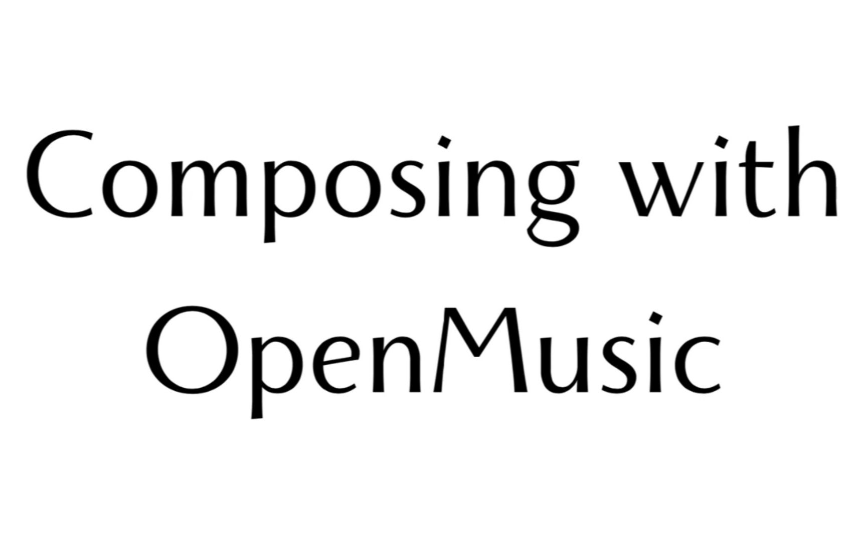 [openmusic]作曲软件教程系列三——深入研究节奏树_哔哩哔哩_bilibili