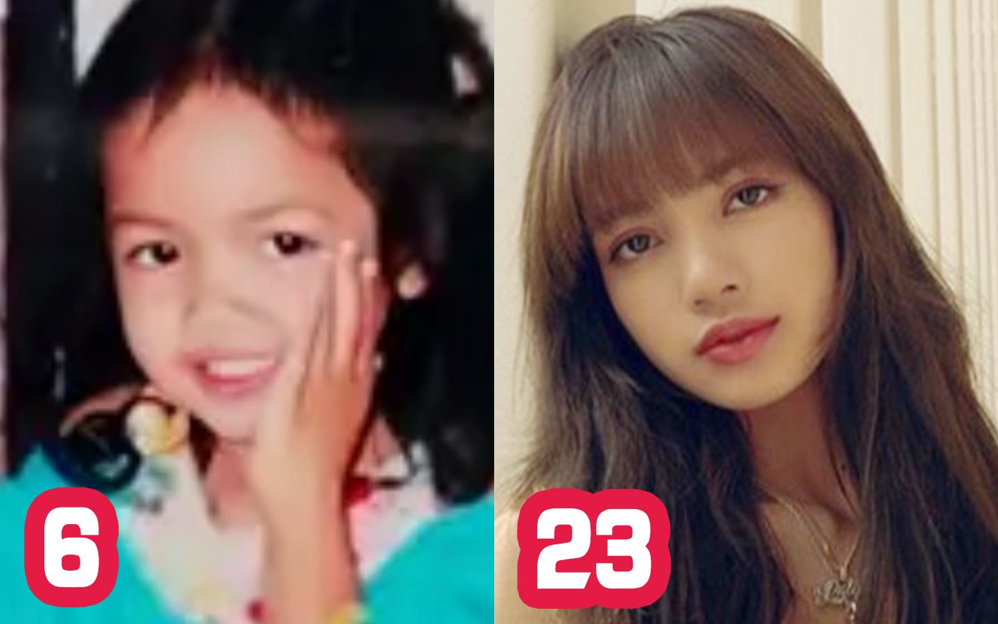 【Lisa】6岁到23岁，洋娃娃女神_哔哩哔哩_bilibili